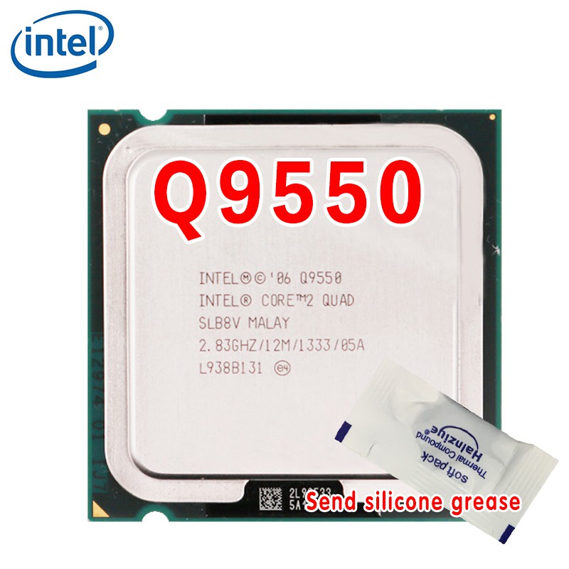 Intel Core2 Quad Processor Q9550 CPU 12M Cache 2,83 GHz LGA775 Desktop ...