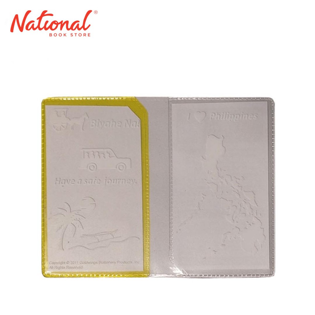 Adventurer Driver'S License Jacket, Yellow National Book Store | Shopee ...