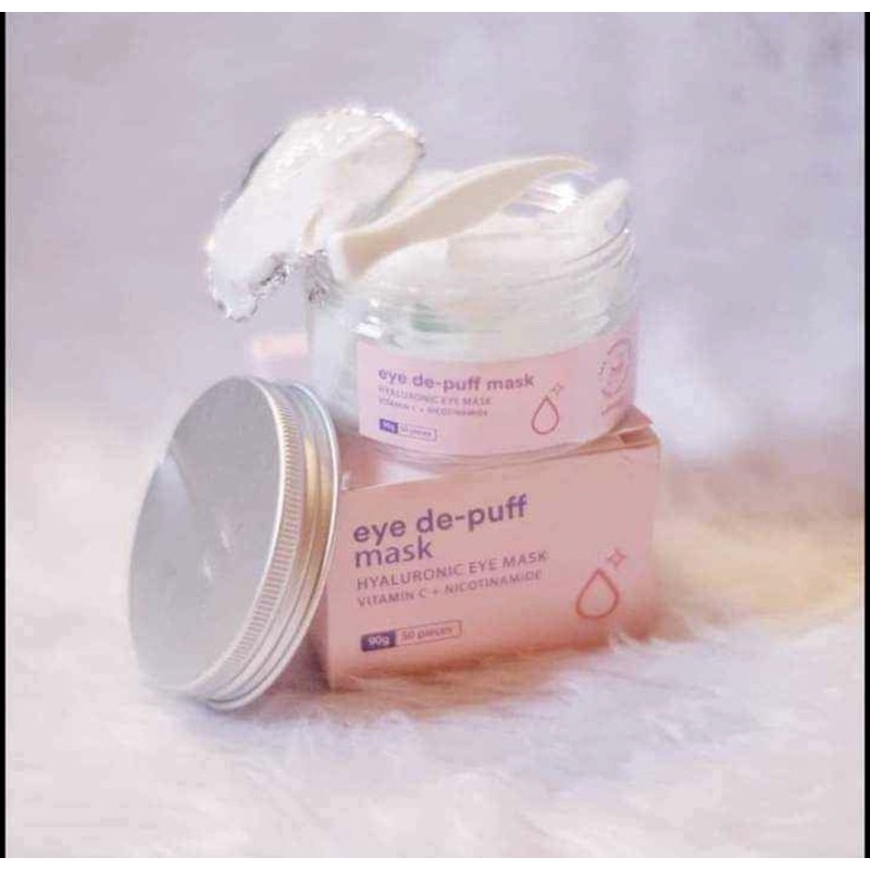 PUFF AND BLOOM EYE DE-PUFF HYALURONIC WYE MASK 90GRAMS/50 SHEETS ...