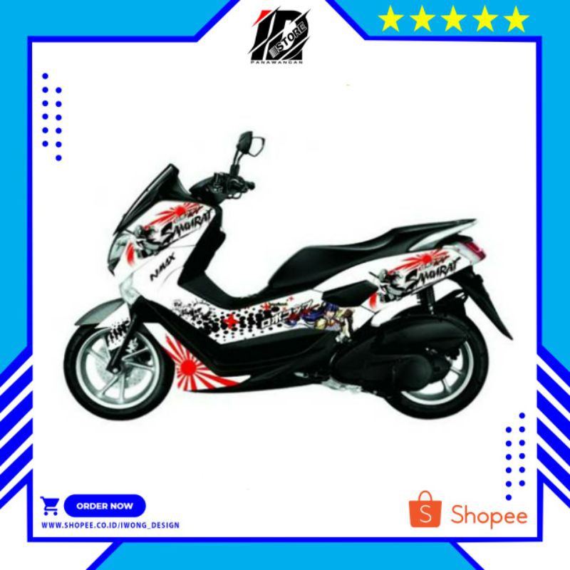 Custom Nmax Full / Striping Decal (Free Design) | Shopee Philippines