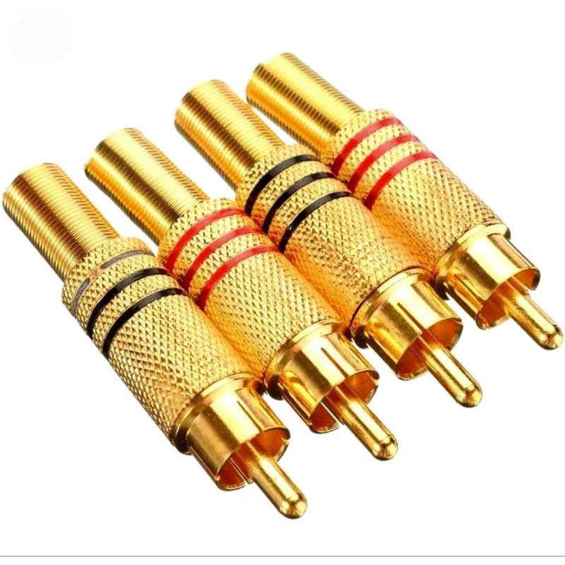 RCA PLUG with Spring (2pcs Set) | Shopee Philippines
