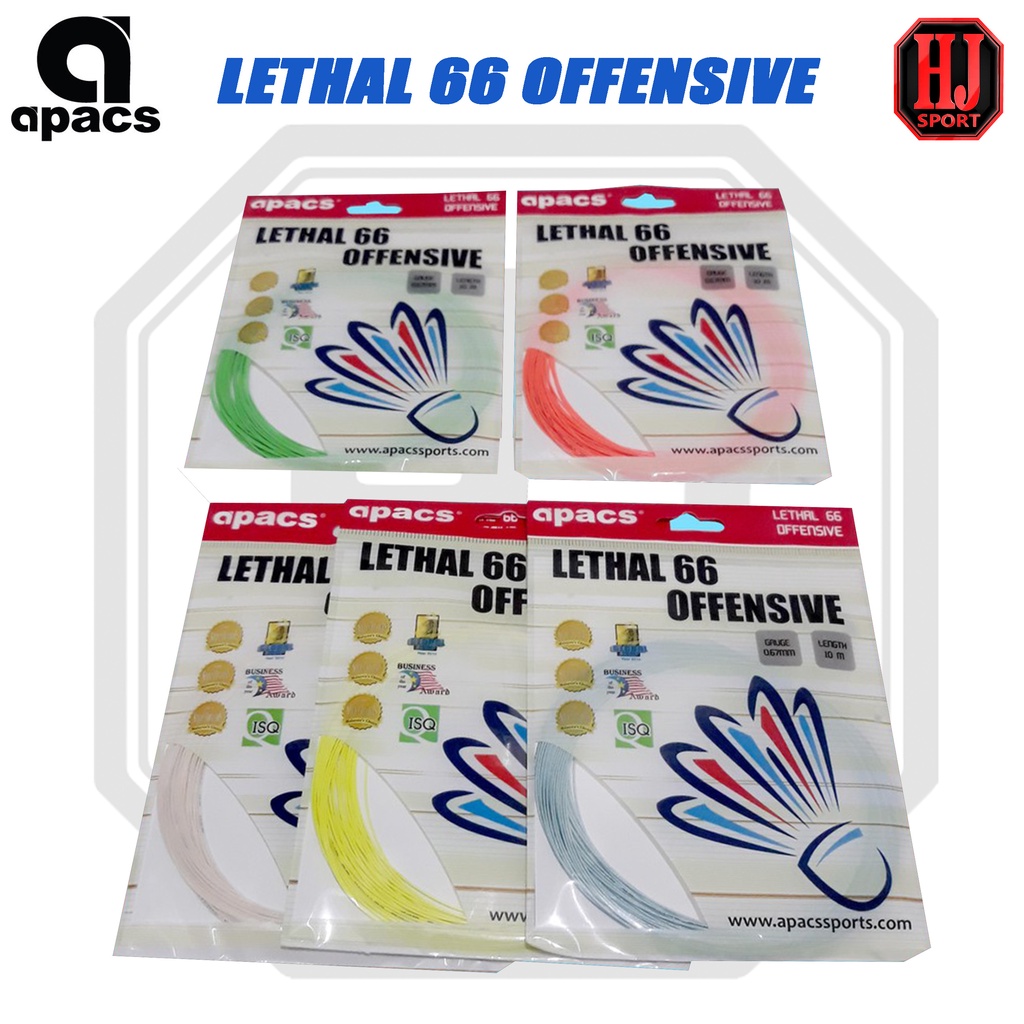Apacs 66 Lethal Badminton String Original | Shopee Philippines