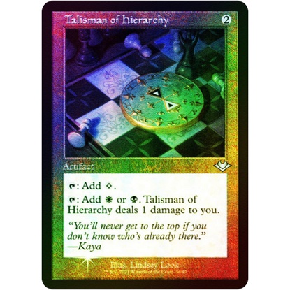 Magic the Gathering | Talisman of Hierarchy | Shopee Philippines