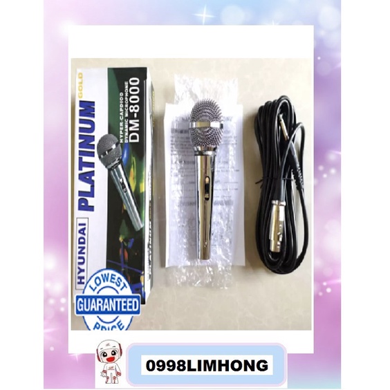 Hyundai Platinum DM-8000 Professional Microphone System | Shopee Philippines