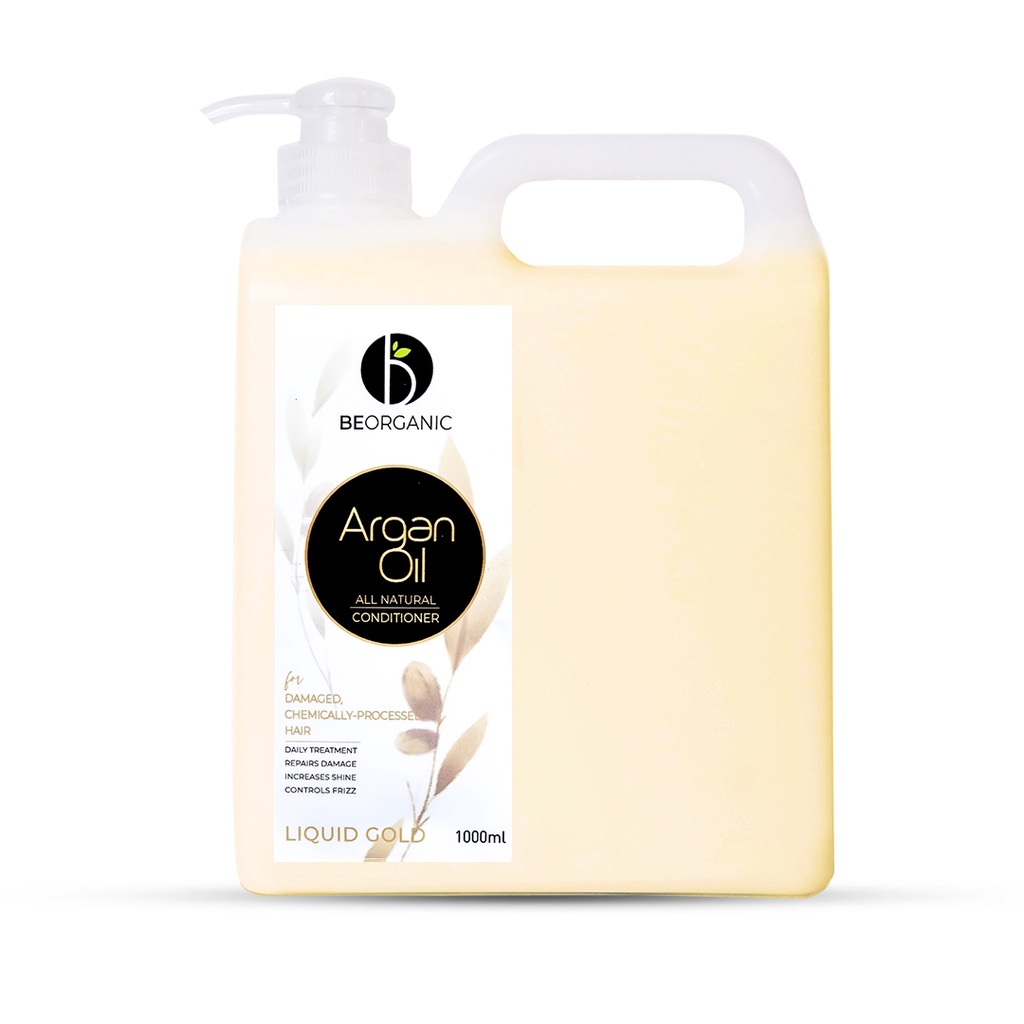 Be Organic Argan Oil Conditioner 1000ml | Shopee Philippines