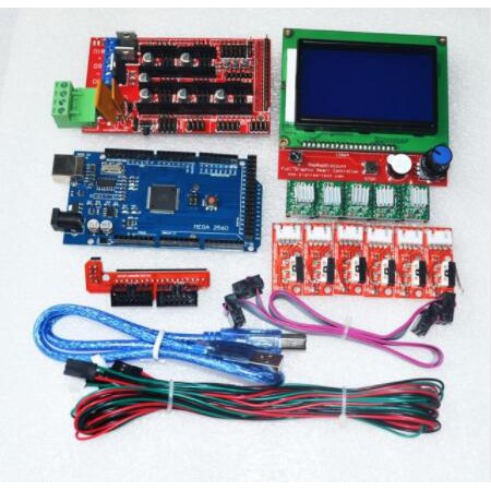 CNC 3D Printer Kit for Arduino Mega 2560 R3 + RAMPS 1.4 Controller ...