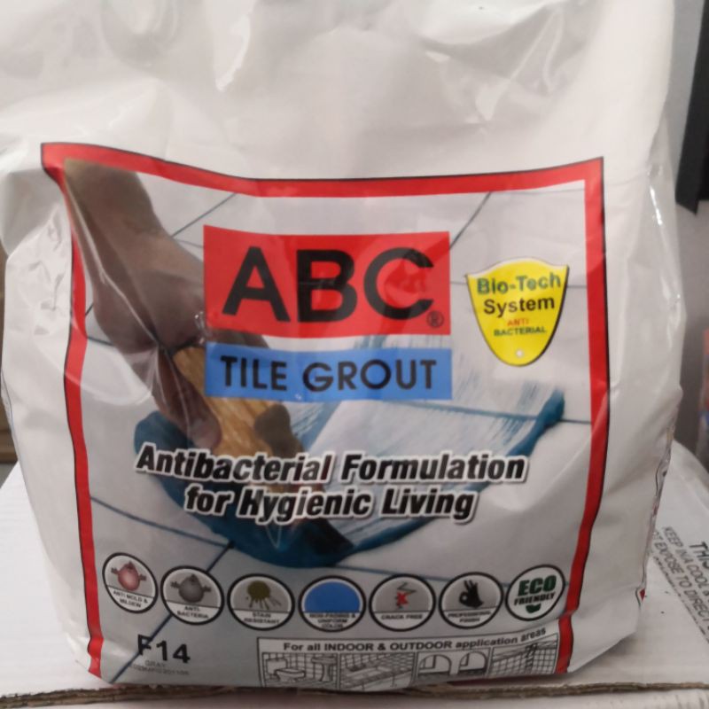 ABC Tile Grout Original 2kg, Tile Gap Filler (Many Colors Available ...