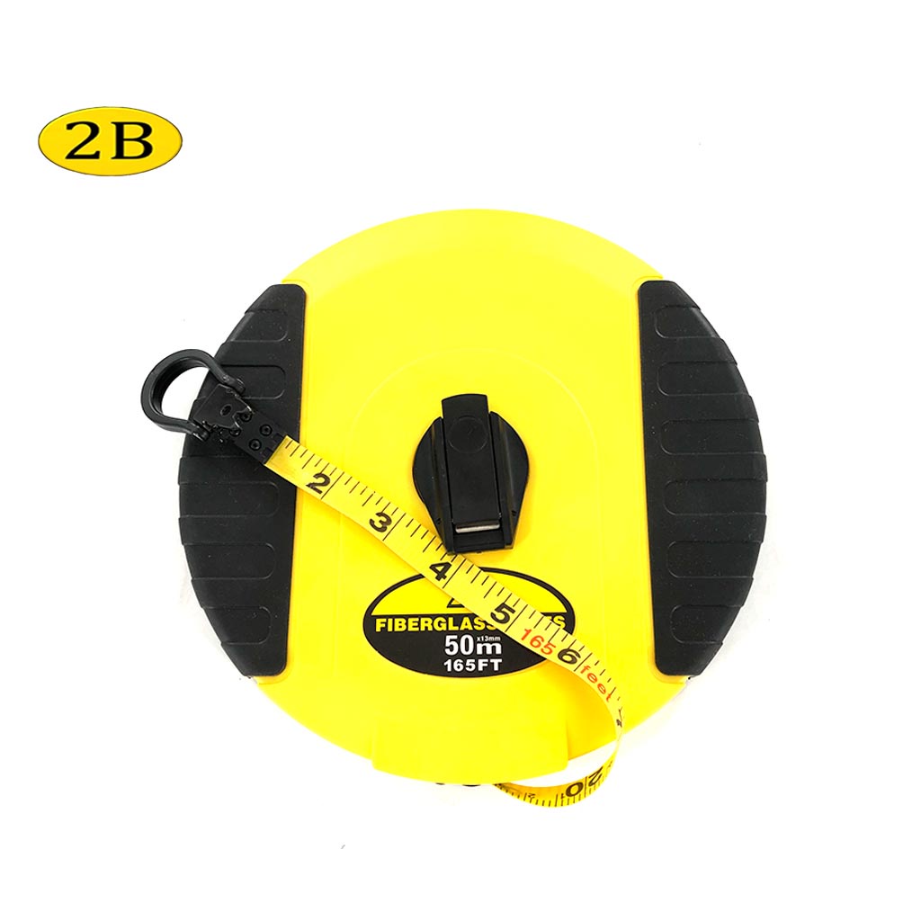 2B Fiberglass Compact Soft Rulers 50M /165FT FLT-50 Metric Measuring ...