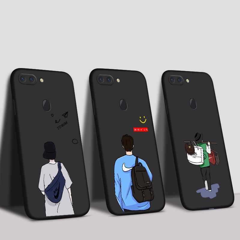 Casing OPPO R11 R11S R15 R17 PRO Phone Case Tide Brand Trend Tide Male ...