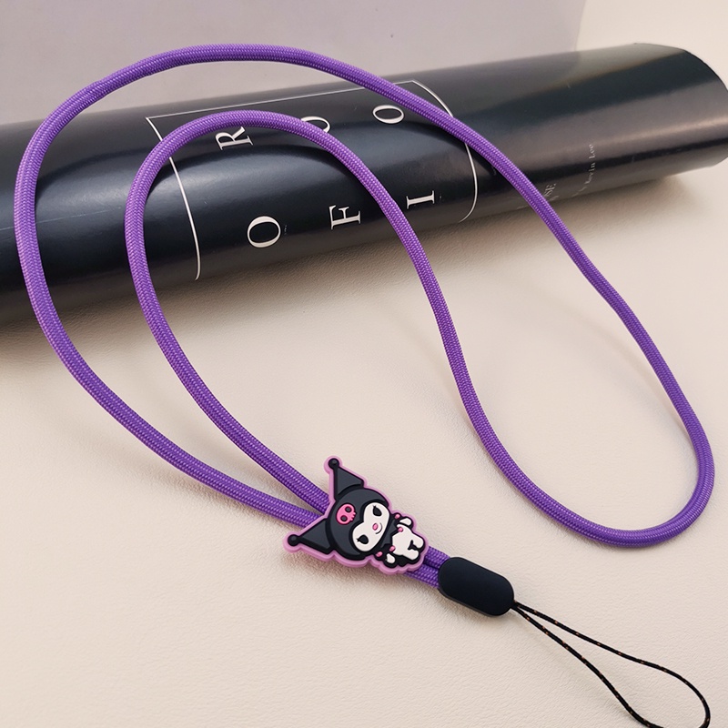 Cute Kuromi Kitty Pudding dog Neck Straps Lanyard Long Strap for ...