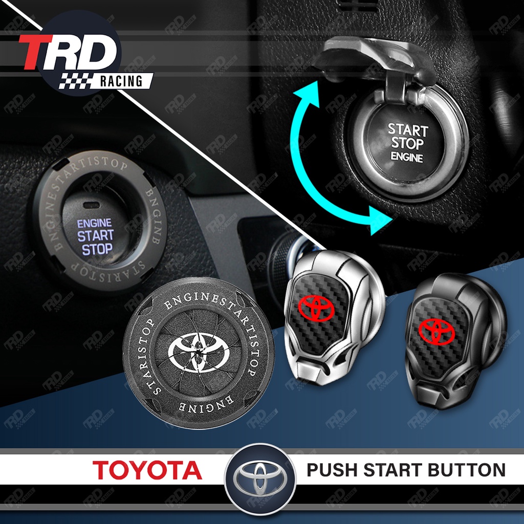 [PUSH START BUTTON COVER] TOYOTA Engine VIOS VELOZ YARIS COROLLA CROSS ...