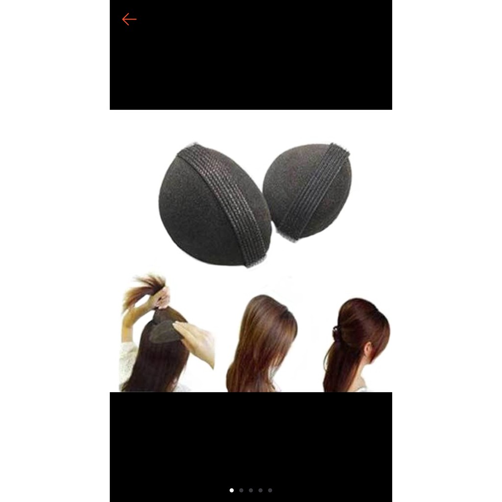 2pcs Hair Base Bump Insertion Tool Styling Volume Princess Styling Rose ...