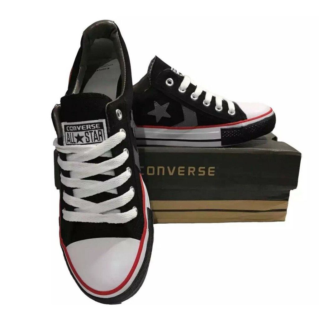 B Low-top canvas shoes new Converse star fashion trend comfortable men ...