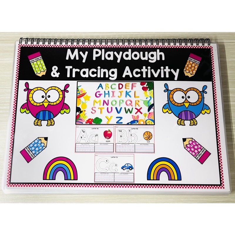 Playdough and Tracing Activities A4 LAMINATED | Shopee Philippines
