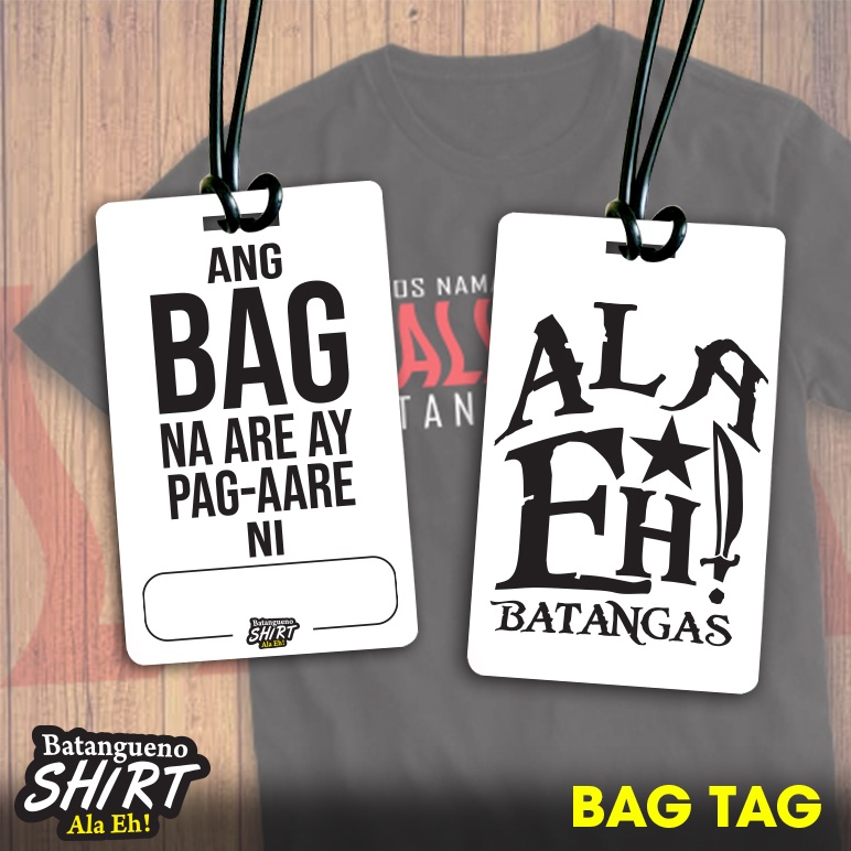 Bag Tag by Batangueno Shirts | Shopee Philippines