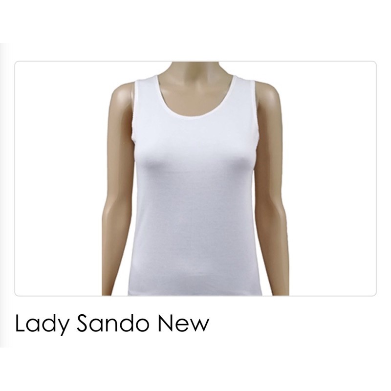 KENTUCKY LADY SANDO COTTON WHITE (6PCS./PACK) | Shopee Philippines