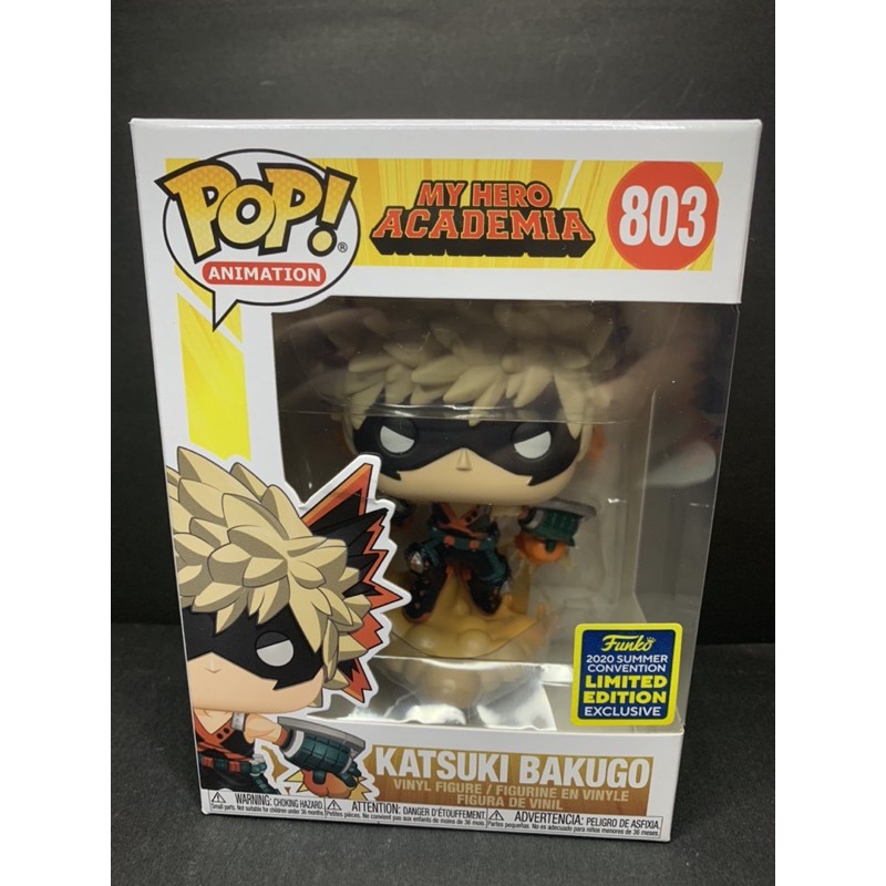 Funko Pop Katsuki Bakugo No. 803 2020 Summer Convention Limited Edition ...