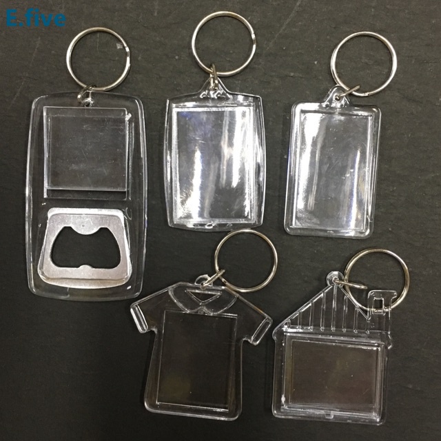 Acrylic Keychain DIY Photo Insert E | Shopee Philippines