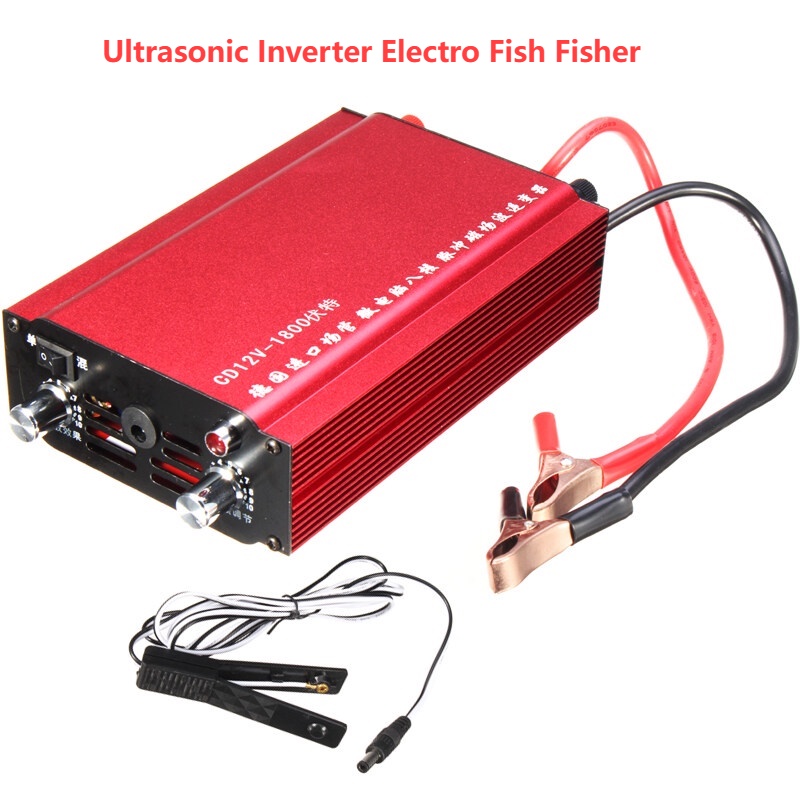 98000W DC12V Ultrasonic Inverter Electro Fish Fisher Fishing High Power ...