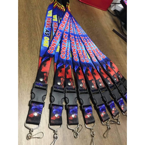 We Heal As One Contact Tracer ID Lace Lanyard ID Sling ID Holder Onhand ...