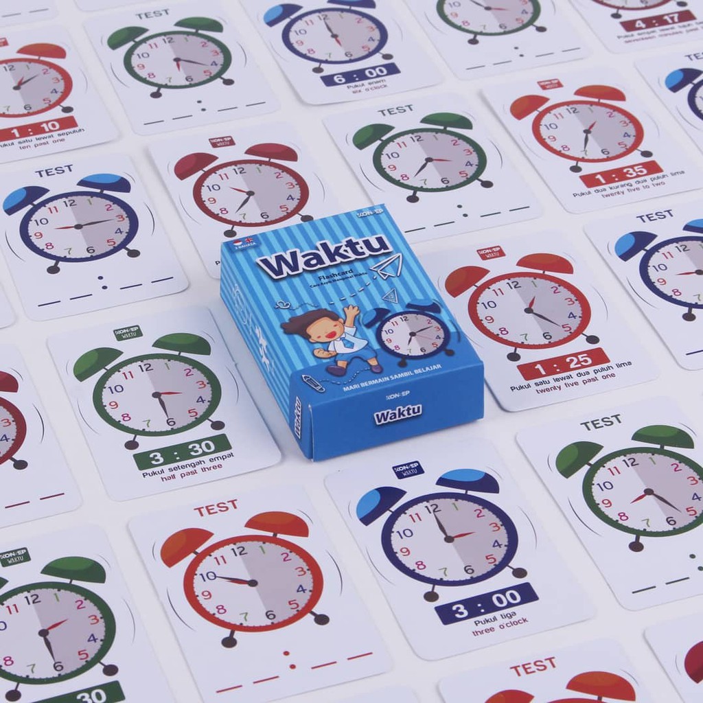 Time Flash Card Concept | Shopee Philippines
