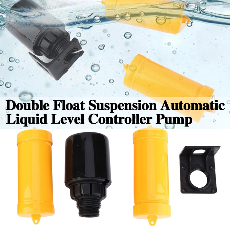 Double Float Suspension Automatic Liquid Level Controller Pump Switch 70-AB Float 220V Water ...