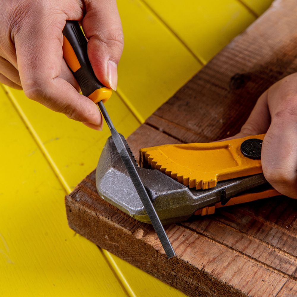 Deli 6Pcs Metal File Tool Wood File Needle File Set Flat Round ...