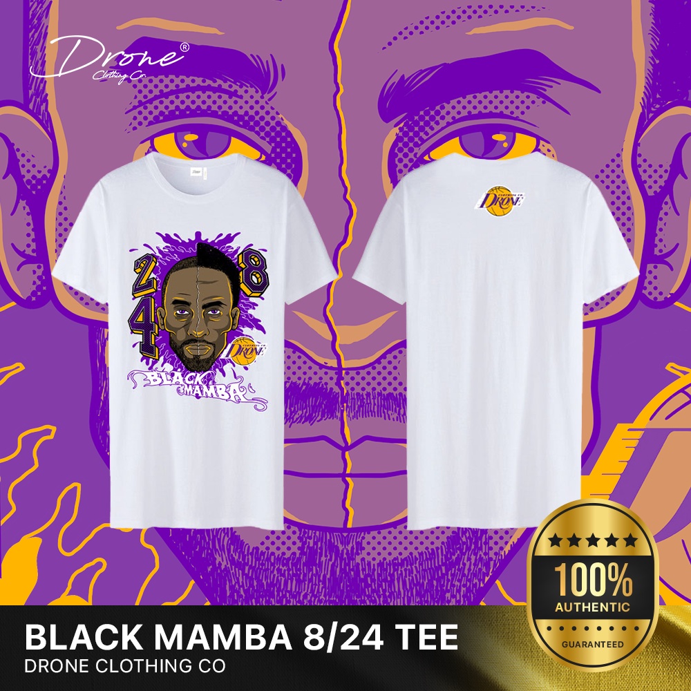 Drone Clothing Co Black Mamba 8/24 Tee (Authentic) | Shopee Philippines
