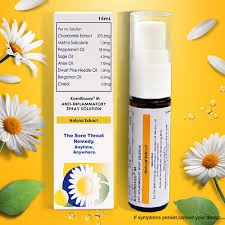 Kamillosan M Throat Spray Solution, Anti-inflammatory , 15ml, 1 bottle ...