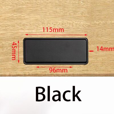 Nodic Sliding cabinet Handle hidden Drawer knobs Wardrobe handle Door ...