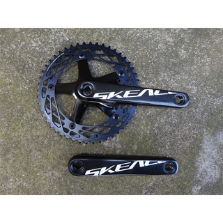 SKEACE Fixed Gear Aluminium Alloy Crankset 49T BCD144 165mm High ...