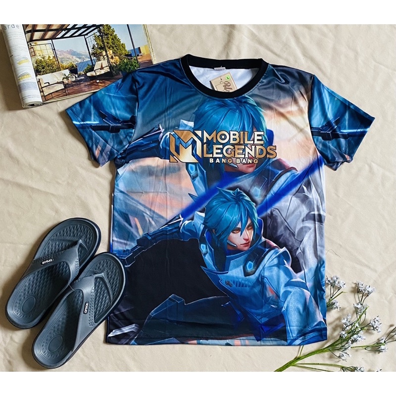 T-shirt; Mobile Legends Full Sublimation Print | Shopee Philippines