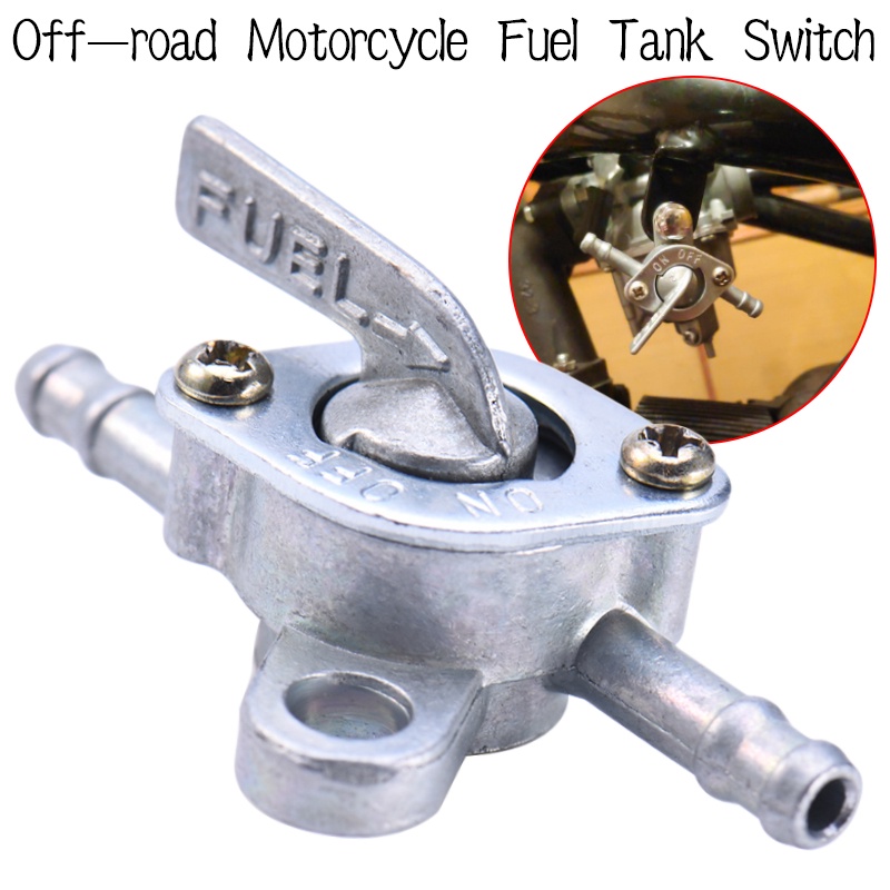 Off-road motorcycle fuel tank switch one-in-one-out trolley double ...