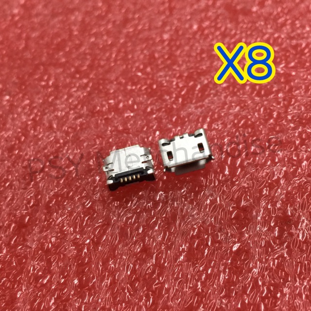 5 PINS V8 TYPE ANDROID X8 UNIVERSAL USB CHARGING PORT PIN DOCK | Shopee ...