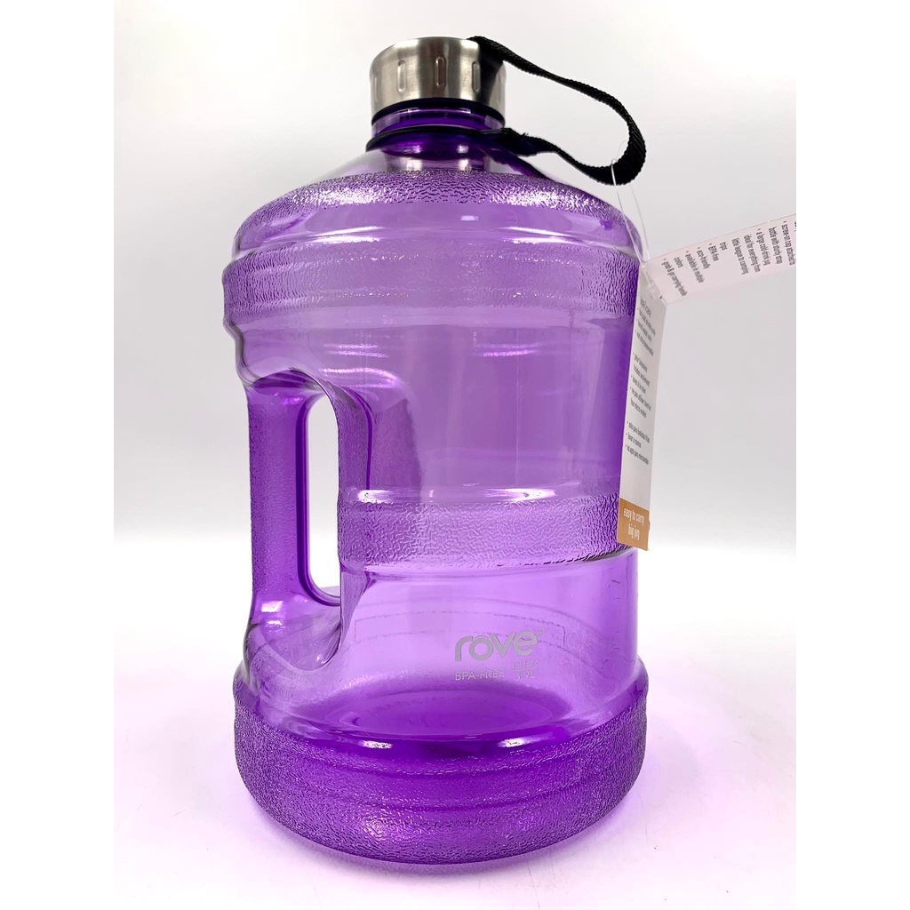 Rove Fitness Bottle Collection BPA Free High Capacity 3.9 Liter (131 ...