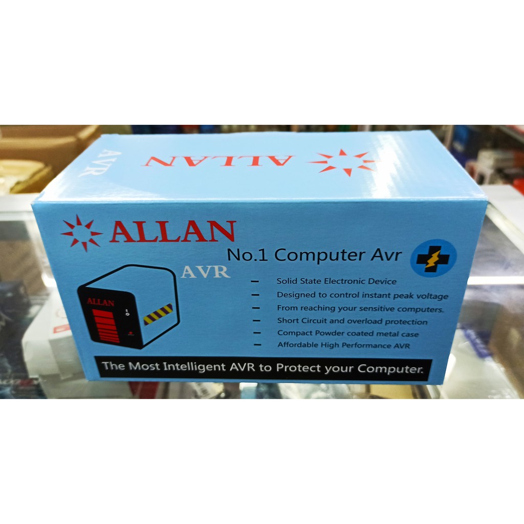 Secure AVR automatic voltage regulator (For Computer Use) | Shopee ...