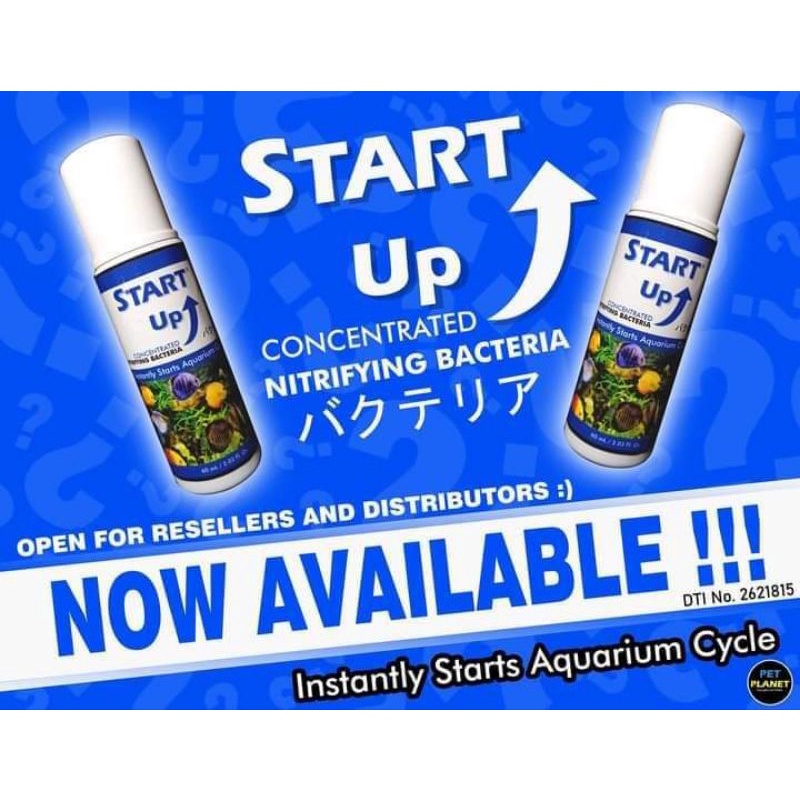 START UP BY PET PLANET - CONCENTRATED NITRIFYING BACTERIA | Shopee ...