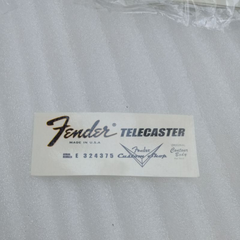 Fender telecaster decal | Shopee Philippines