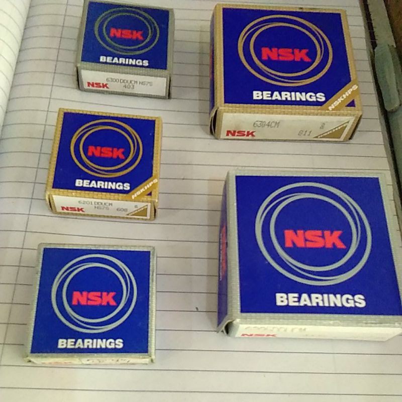 nsk bearing original 6200, 6201, 6205, 6300, 6304 | Shopee Philippines