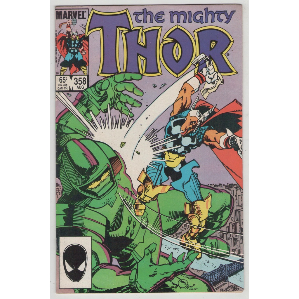 Thor 358 383 418 450 (1985-92) Beta Ray Bill, Loki, Mephisto, Titanium ...