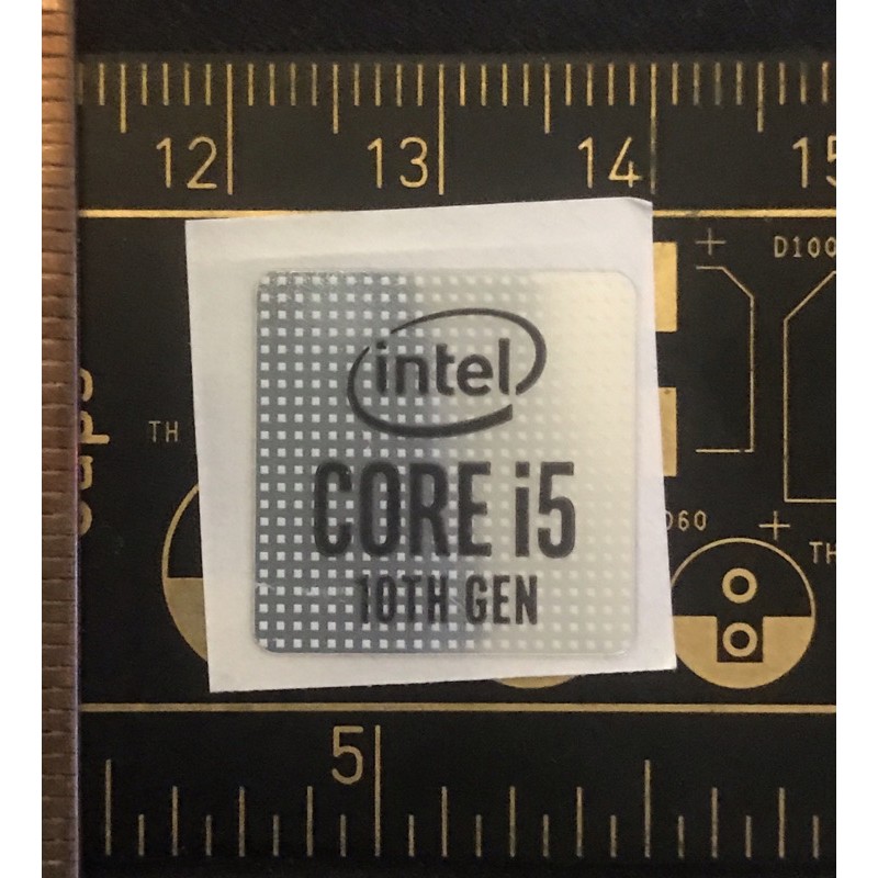 Original Core i5 10th gen 2019 logo Sticker | Shopee Philippines
