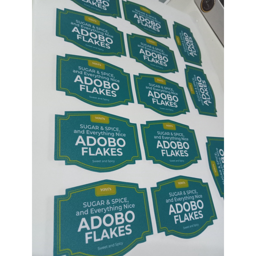 Personalized label stickers, brand labels, vinyl stickers, photo ...