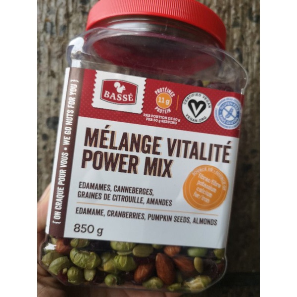 Basse Power Mix Nuts Melange Vitalite Mix Nuts 850g | Shopee Philippines