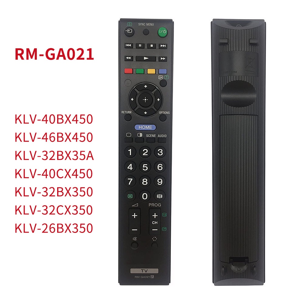Meide RM-GA021 Remote Control for Sony Sync TV LCD LED Audio KLV ...