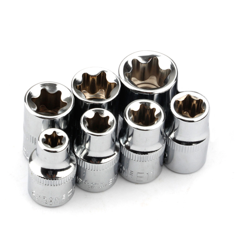 Socket Wrenches Bit Torx Star E14 E16 E18 Type E8 E10 E11 E12 3/8 inch ...