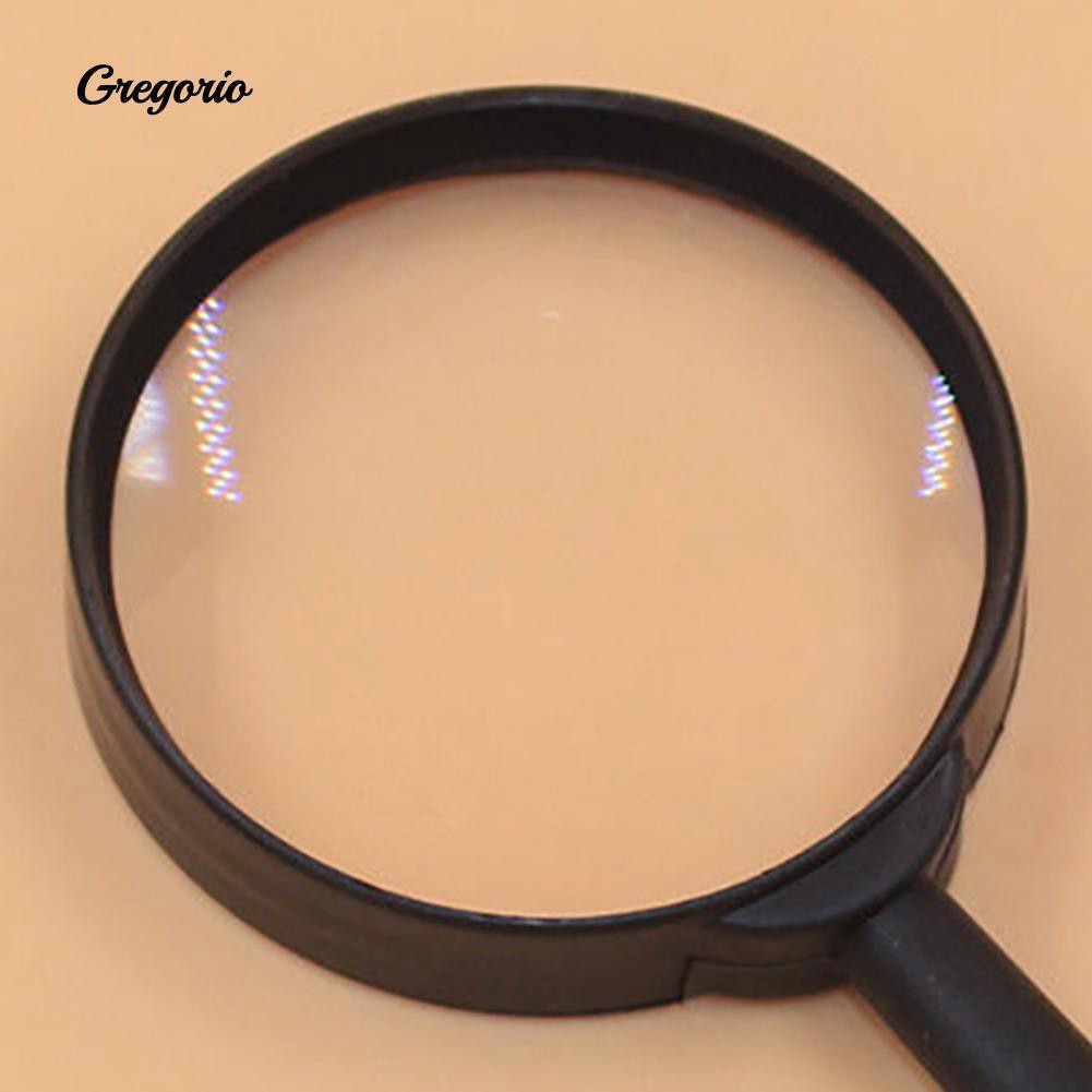 BL 1Pc Hand Held 5X Magnifying 60mm Glass Handheld Newspaper Reading ...