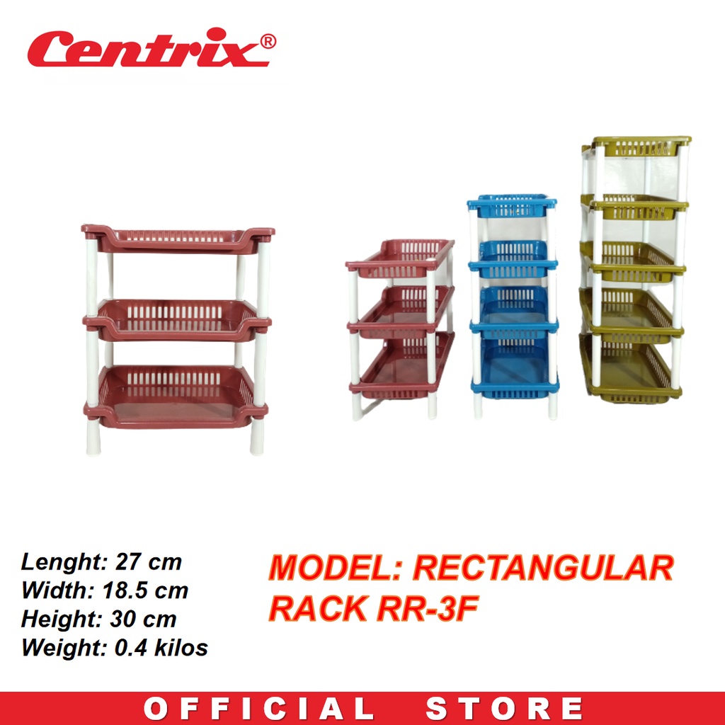 CENTRIX RECTANGULAR RACK 3F | Shopee Philippines