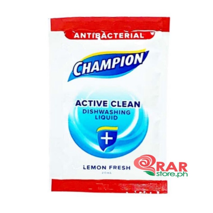 Champion Dishwashing Liquid 20 ml | Shopee Philippines