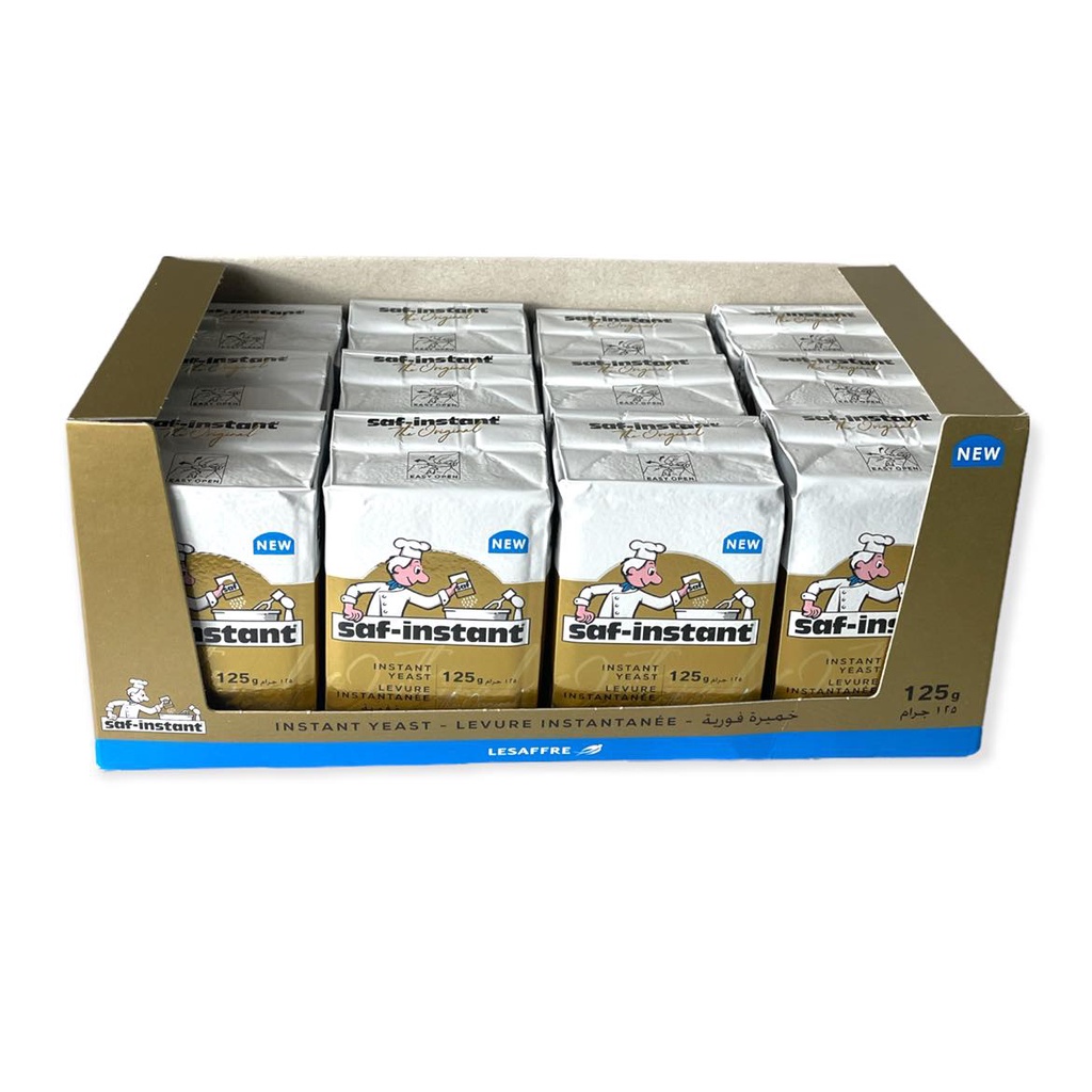 Saf-Instant Gold Instant Dry Yeast 125g x 12 pcs | Shopee Philippines