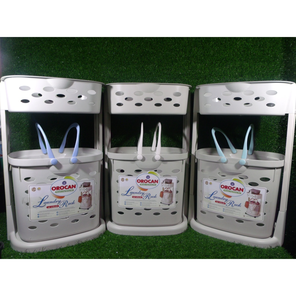 #8788 Orocan Laundry rack on the wheels (3 Colors) (Random) | Shopee ...